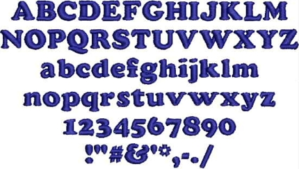 Complete Alphabet (Includes European fonts)